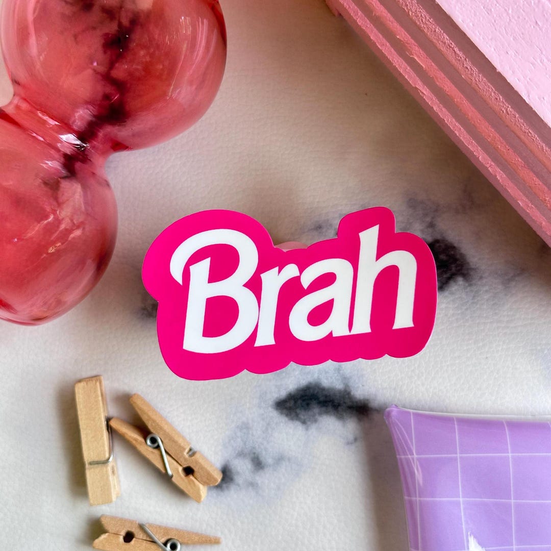 BARBIE BRAH HAWAII Vinyl Sticker - Etsy