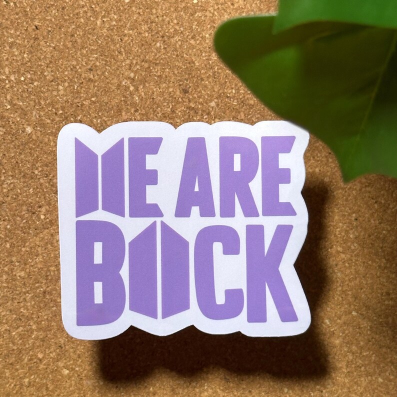BTS COMEBACK Vinyl Sticker - Etsy