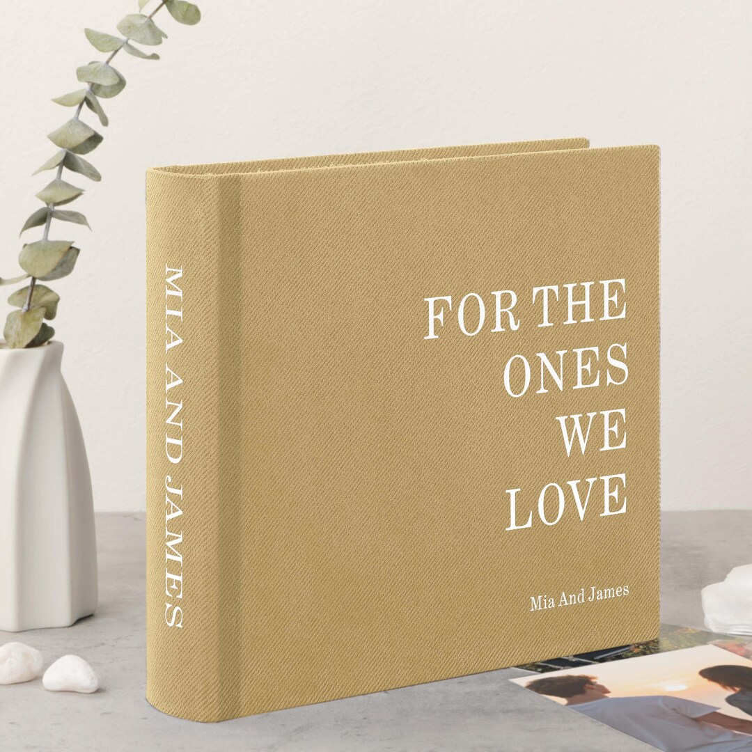 Birthday Keepsake Memory Book – Personalized Photo Album for Treasured ...