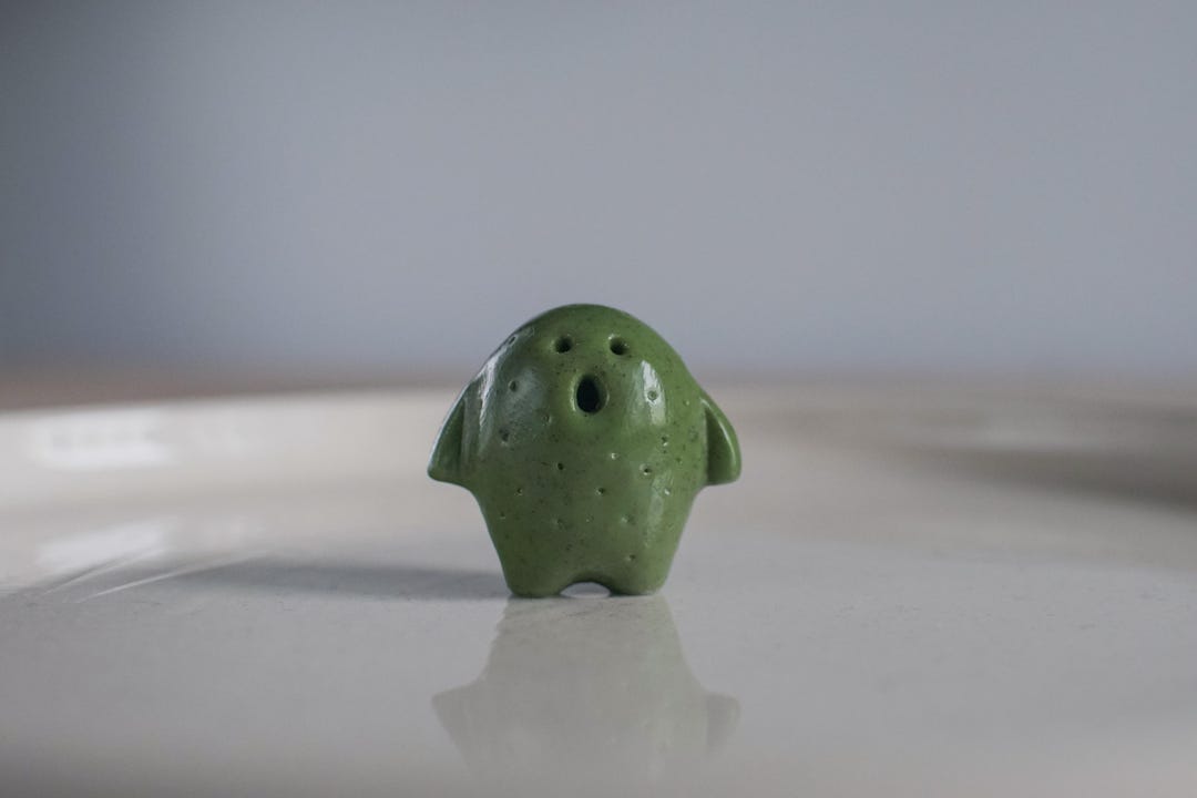 Tiny Creature "goleo" Polymer Clay Figurine Silly Happy Cute Handmade ...