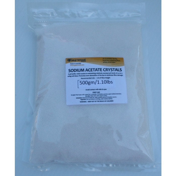 Sodium Acetate Crystals - Etsy