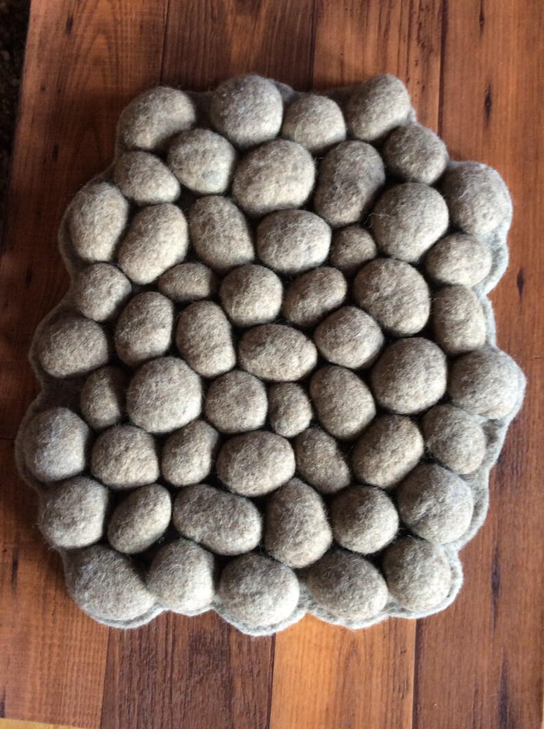 Rock Rug - 100% Natural Wool - Etsy