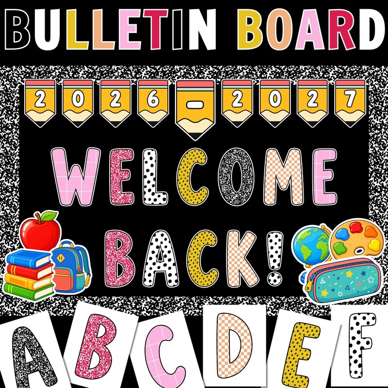 Pennant Bulletin Board - Etsy