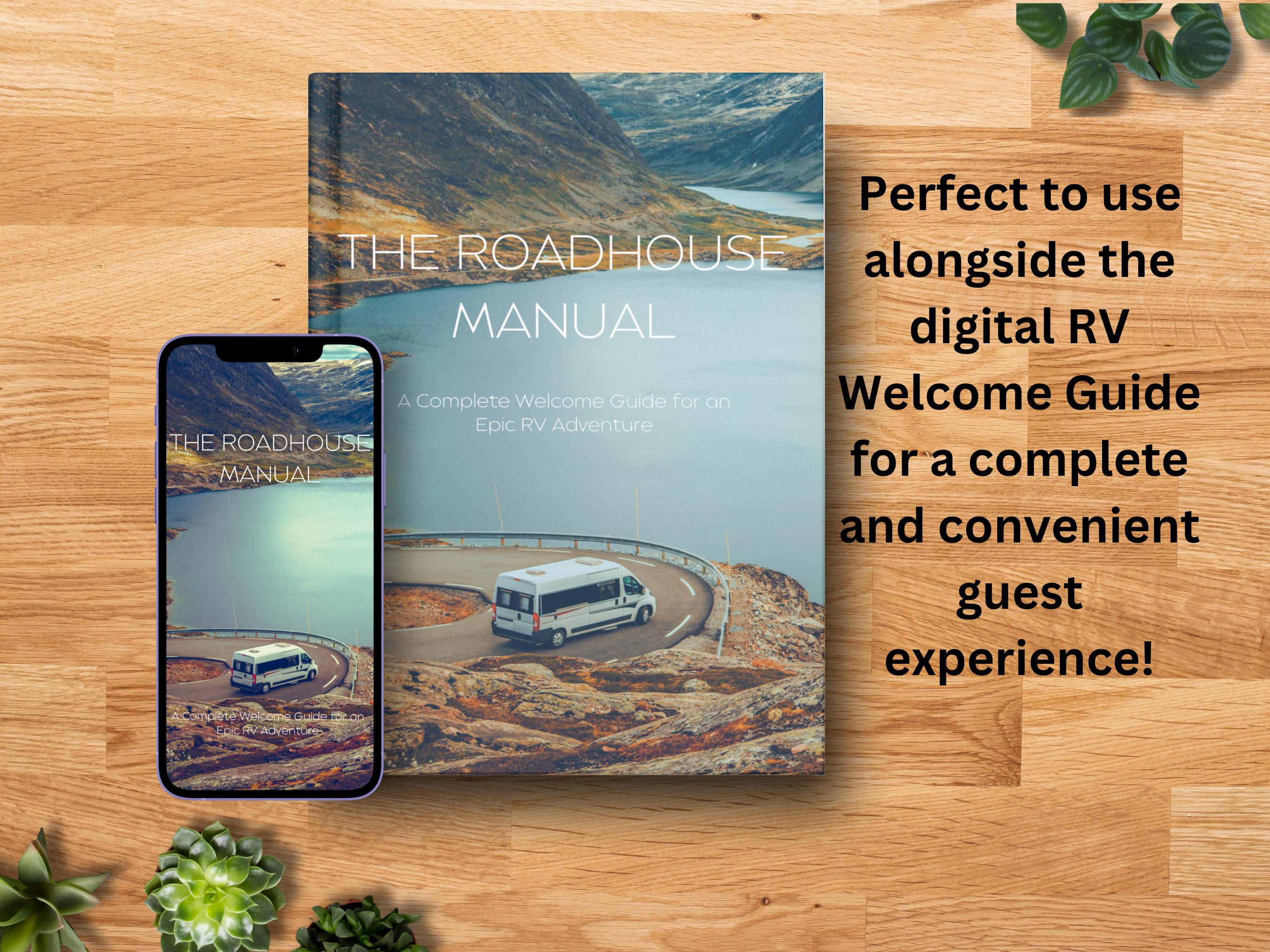 RV Welcome Book Template Printable Camper Guide Airbnb RV Binder ...