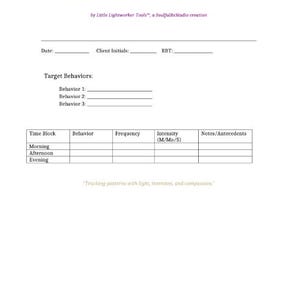 Editable RBT Toolkit: ABA Templates, Tracking Sheets + Bonus Guide ...