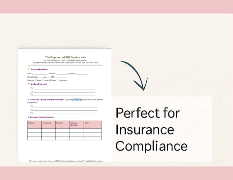 Editable RBT Toolkit: ABA Templates, Tracking Sheets + Bonus Guide ...