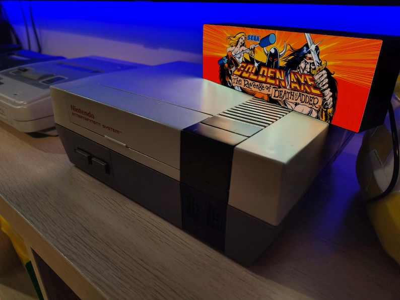 LAMPARA, Expositor Luz Led RETRO Para Decorar Cuarto Gamer, Juego Retro ...