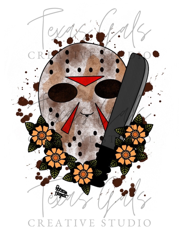 Jason Voorhees Tattoo Sketches