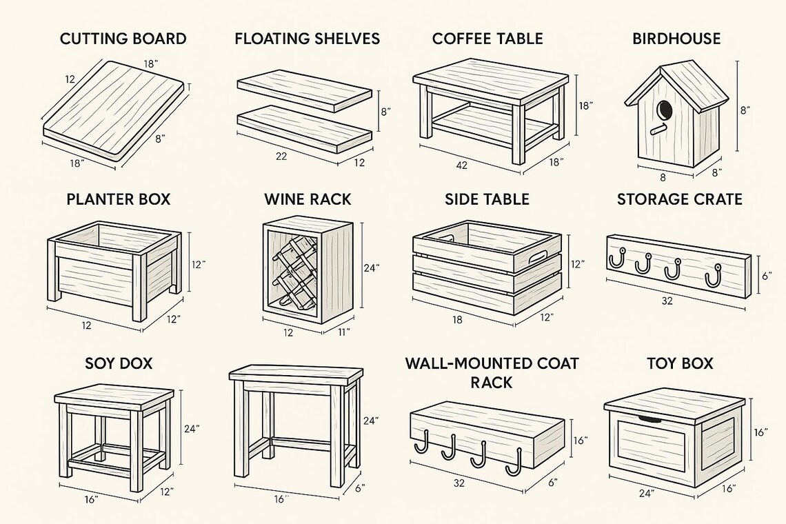 10 Profitable Woodworking Projects You Can Build and Sell From a Small ...