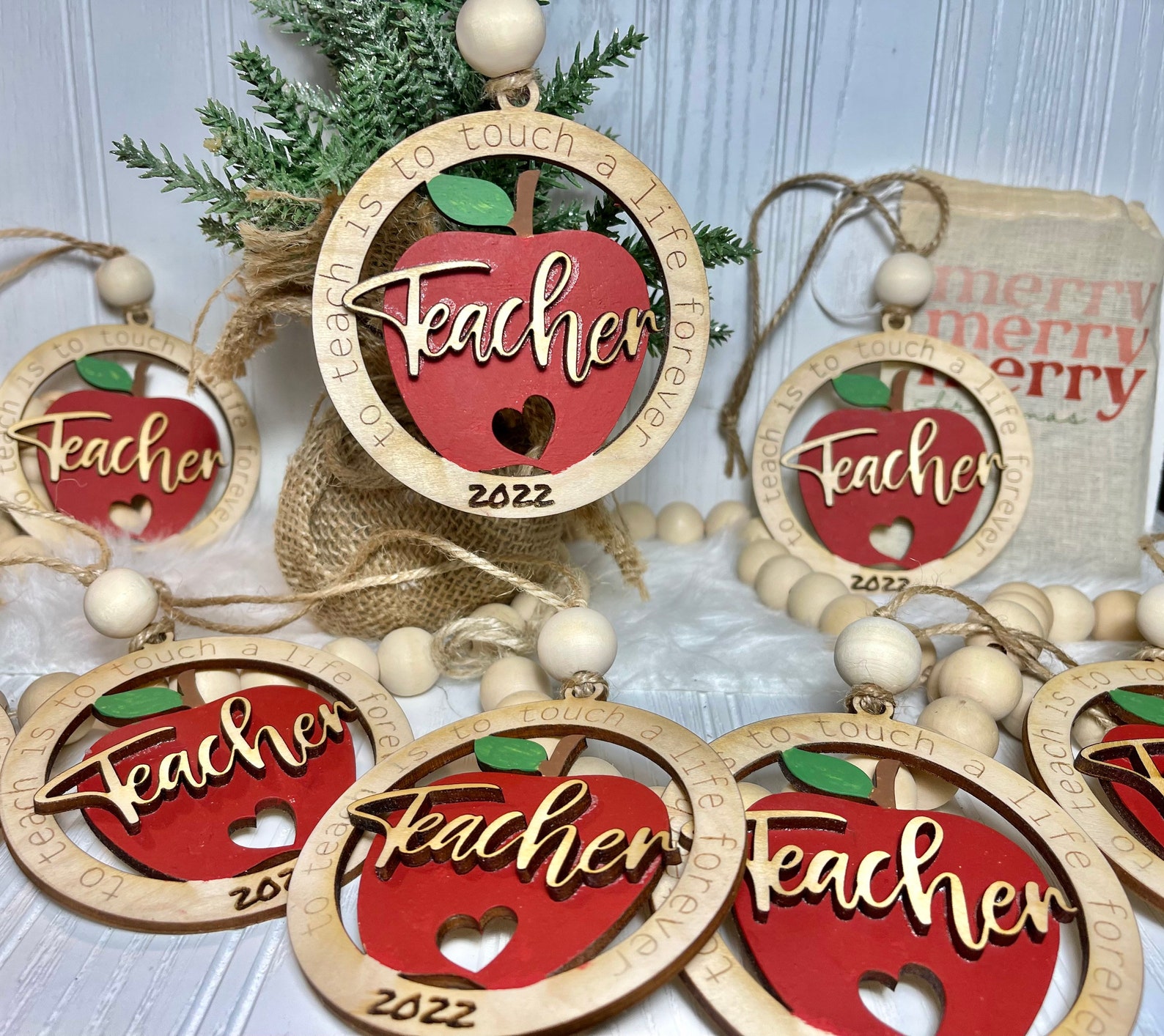 Teacher Ornament Gift for Teacher Personalized Teacher - Etsy