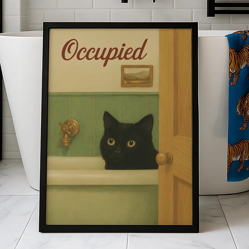 Funny Decorative Posters - Etsy UK