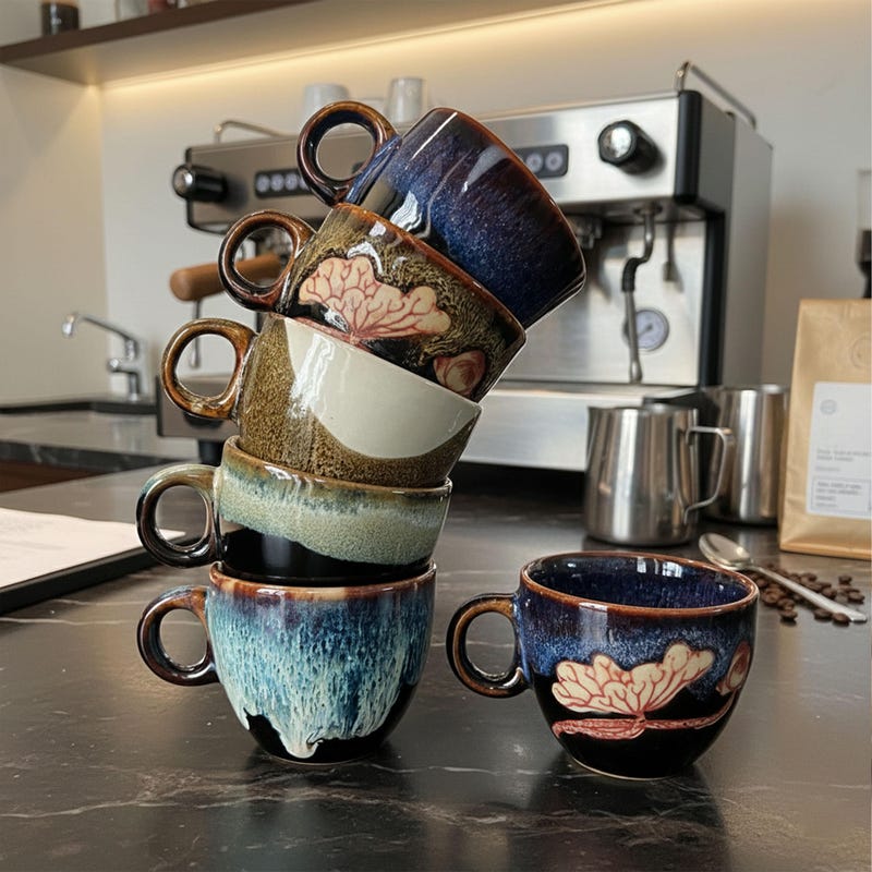 Mini Espresso Mugs Cute - Etsy