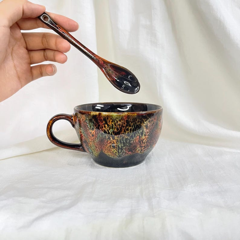 Coffee Mug - Lee Nguyen Pottery - Etsy