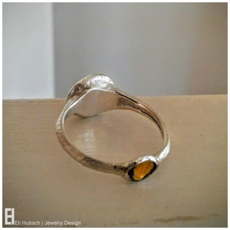 Contemporary Signet-one of a Kind SIGNET Ring-gold Signet - Etsy