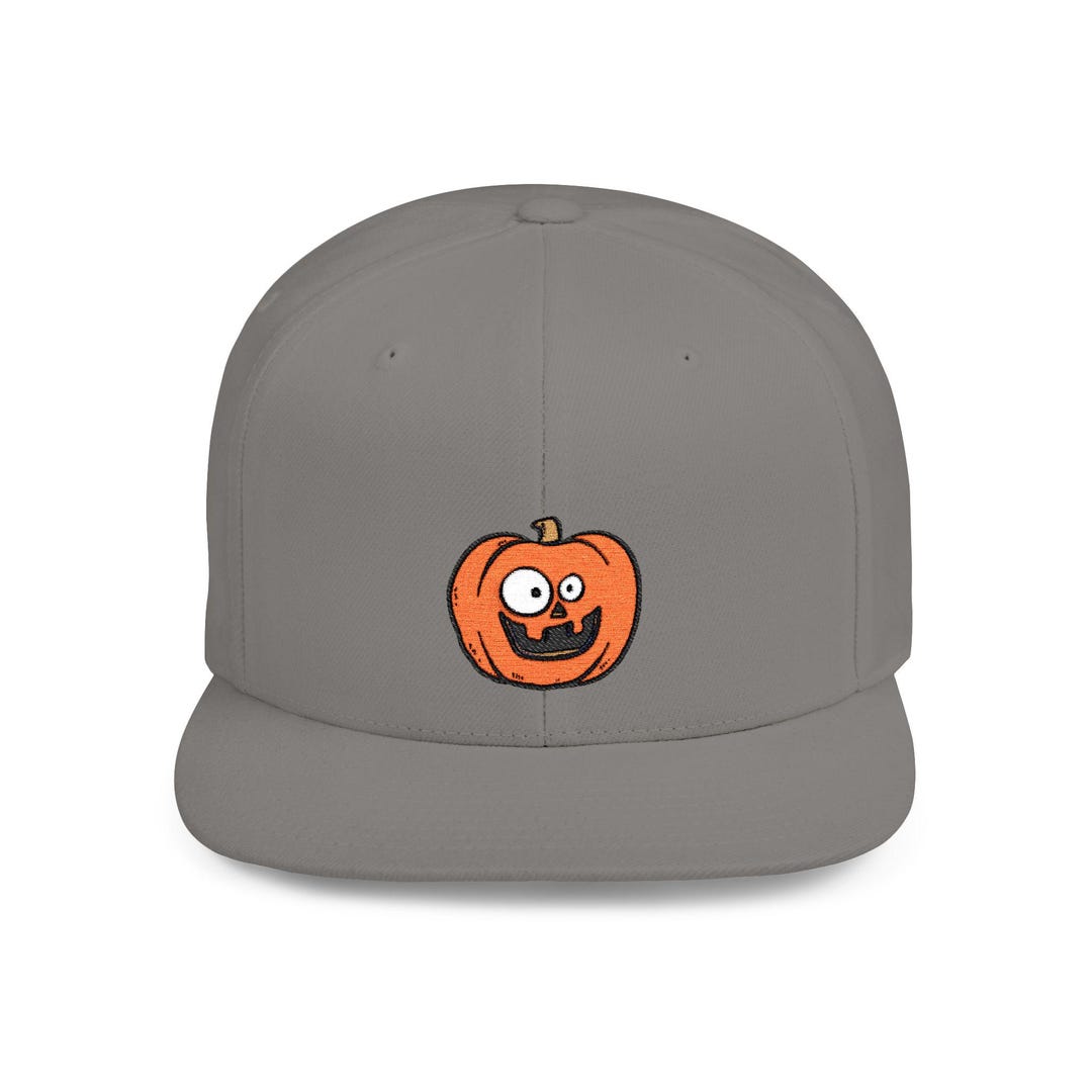Icons Embroidered Toothless Pumpkin Flat Bill Snapback Lightweight ...