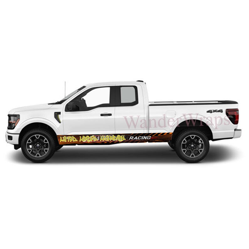 Lifted Loaded Legendary Rocker Panel Graphic Decal Kit (left Right ...