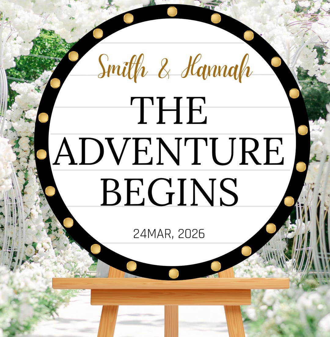 Editable Wedding Marquee Sign Template, Wedding Bottle Service Sign ...