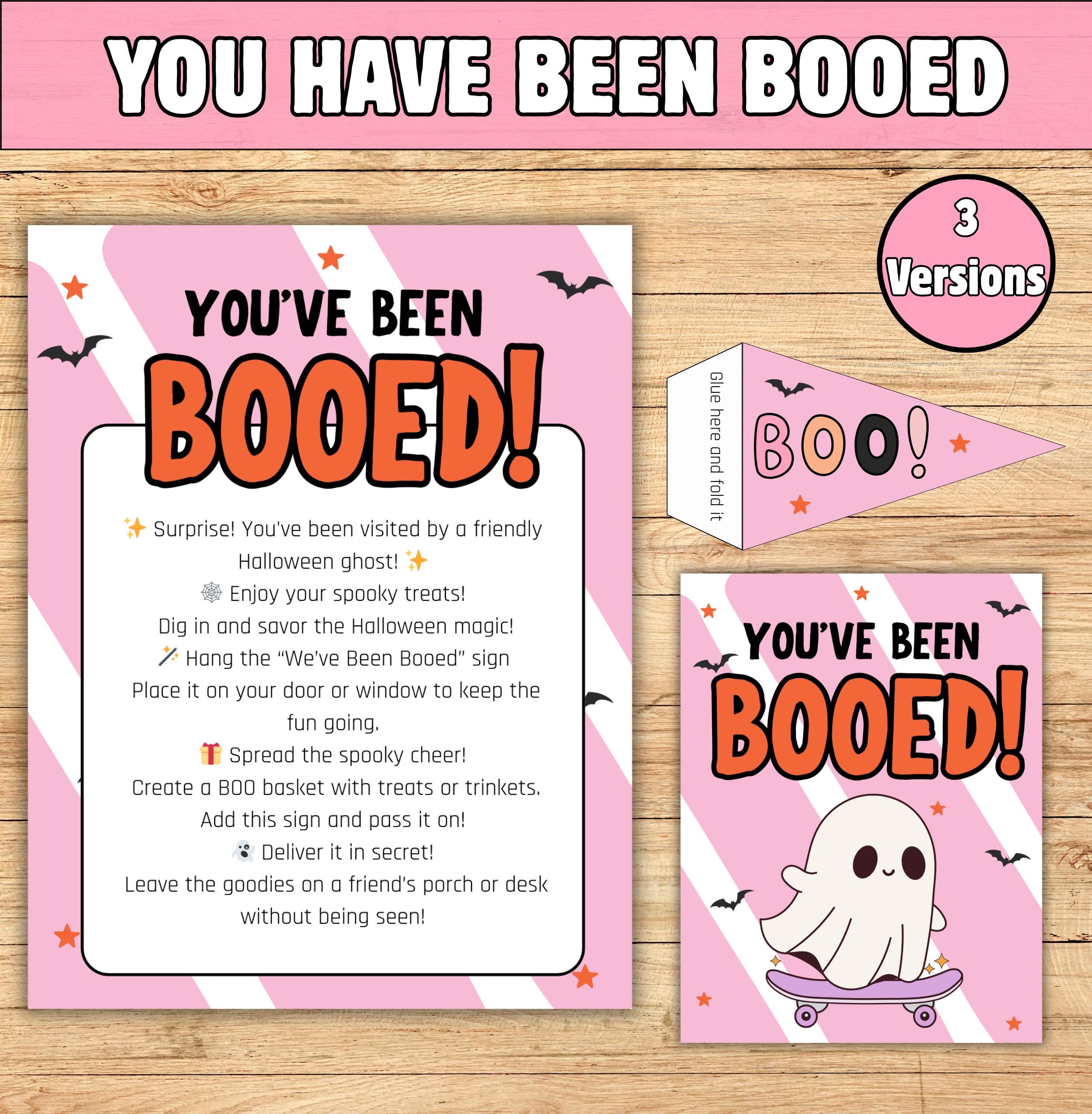You've Been Booed Printable, Weve Been Booed Kit, Neighborhood ...