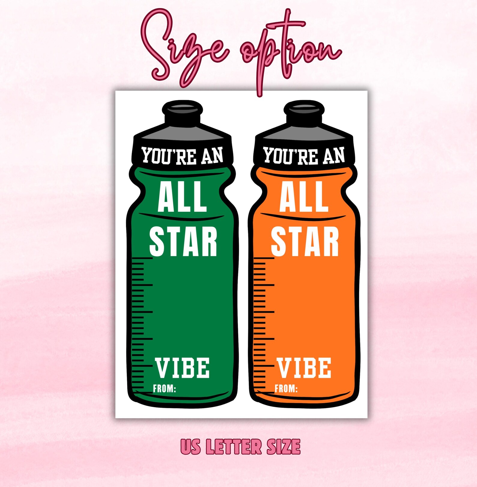 Valentine Printable Drink Mix Packet Holder,tween Slang Classroom ...