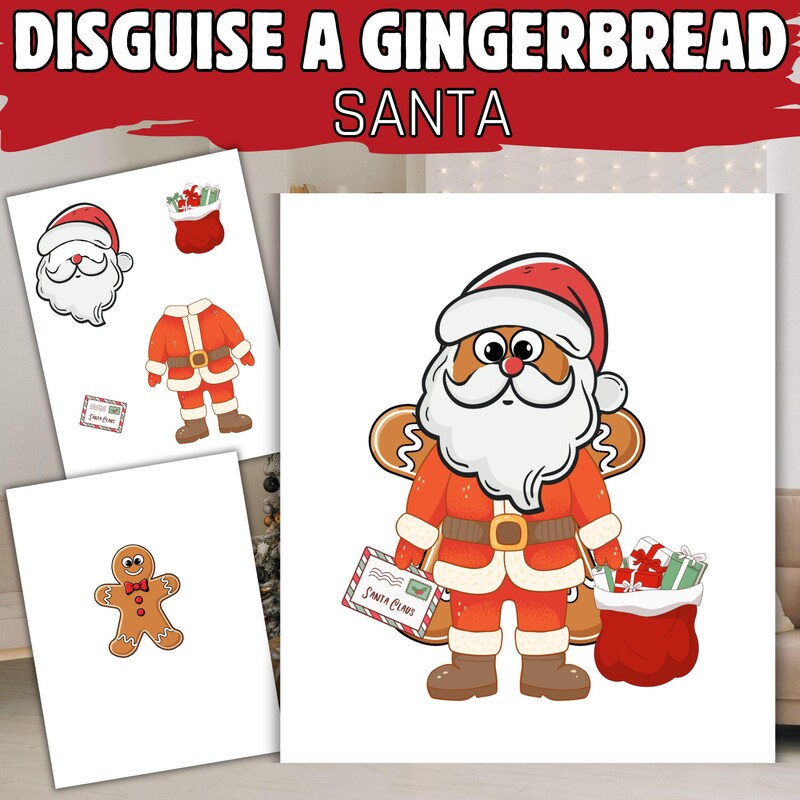 Santa Disguise Project - Etsy