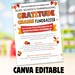 Thanksgiving Gratitude Grams Printable | PTA Fundraiser Template ...
