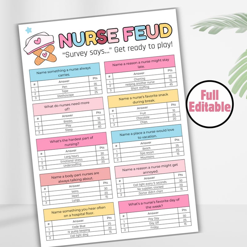 Scavenger Hunt Nursing Home - Etsy