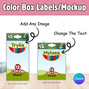 Editable Composition Book, Pencil, and Pencil Box Template, Drag N Drop ...