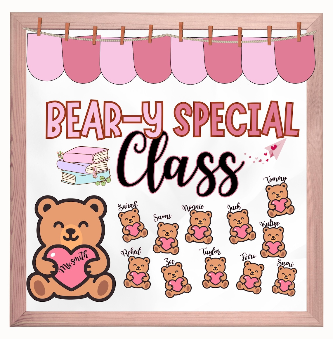 Beary Special Class Valentines Day Classroom Decor, Bulletin Board ...