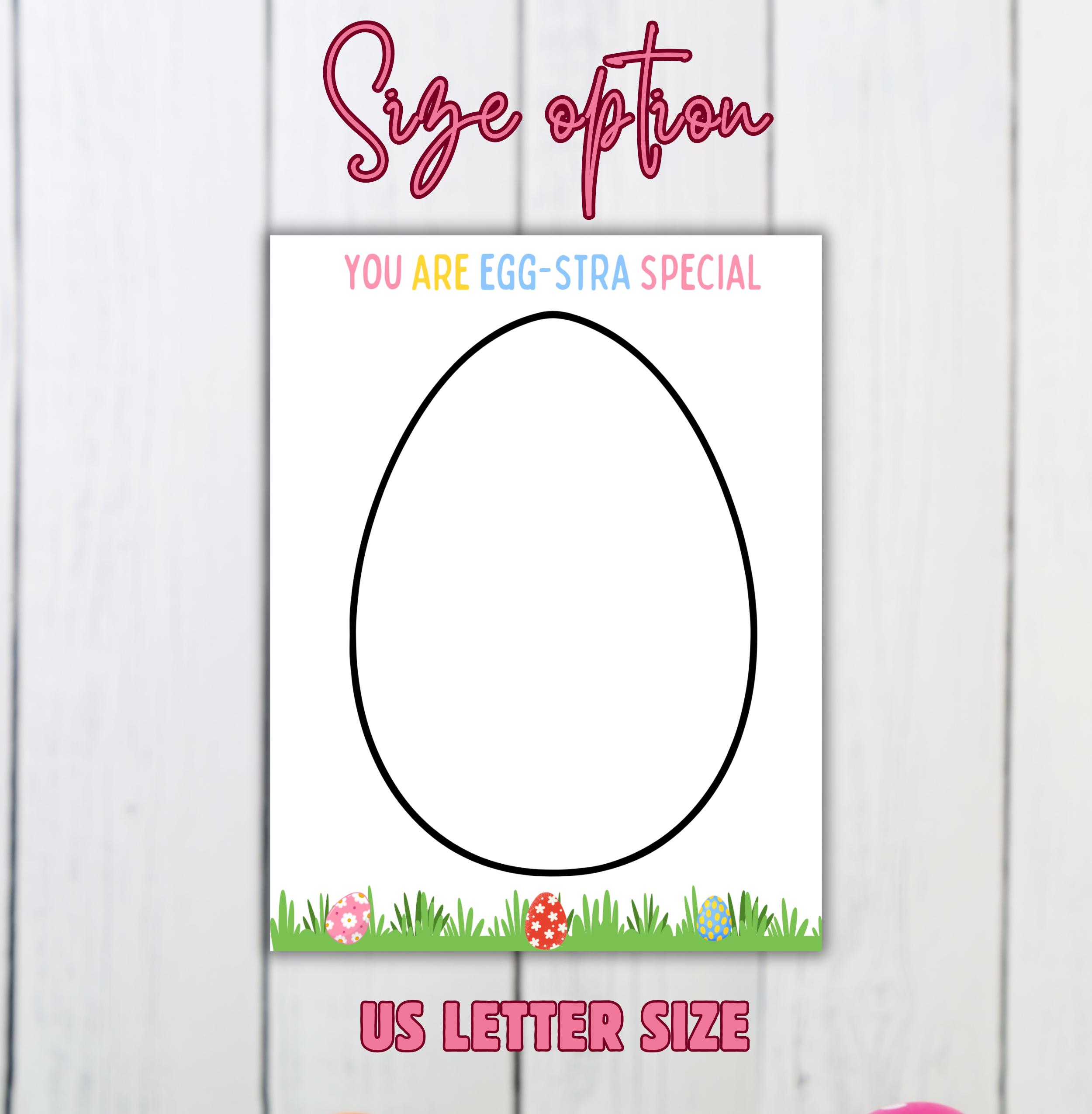 Easter Torn Paper Egg Crafts for Kids, Printable DIY Torn Paper Art ...