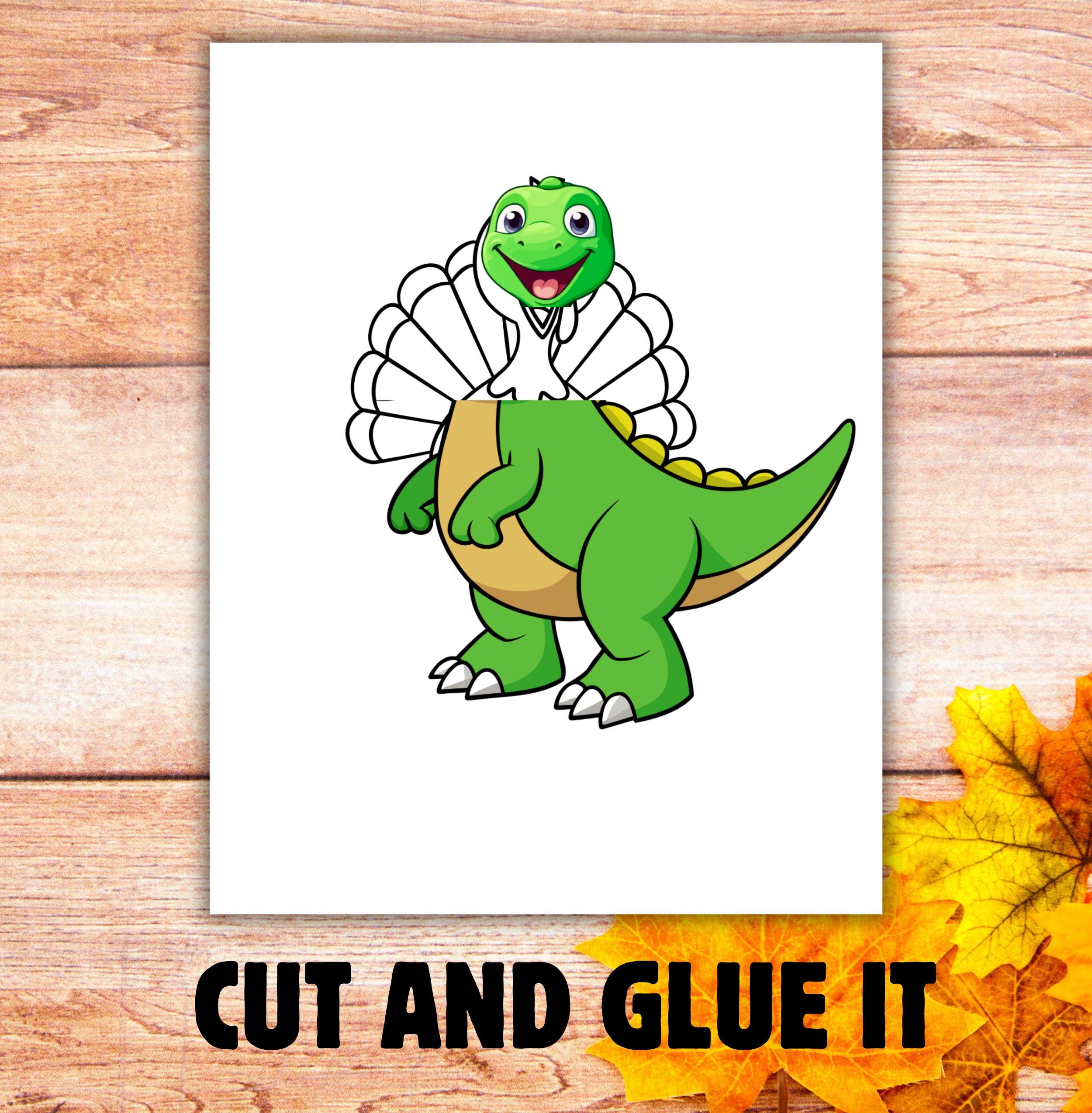 Turkey in Disguise Dinosaur Printable, Thanksgiving Turkey Activities ...