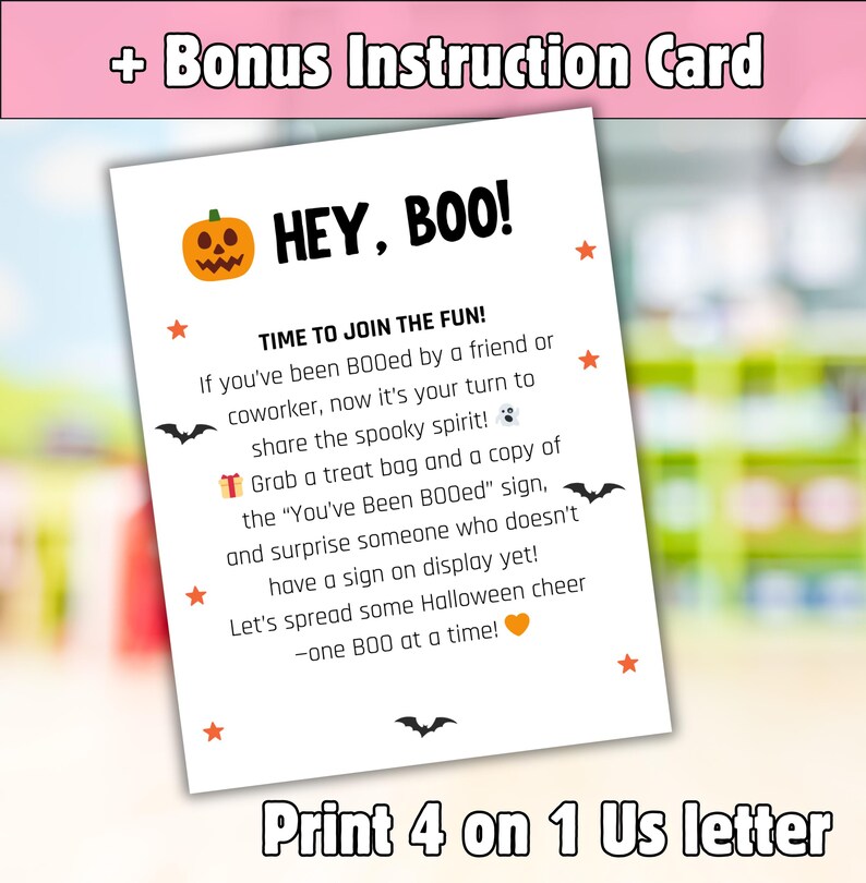 You've Been Booed Printable, Weve Been Booed Kit, Neighborhood ...