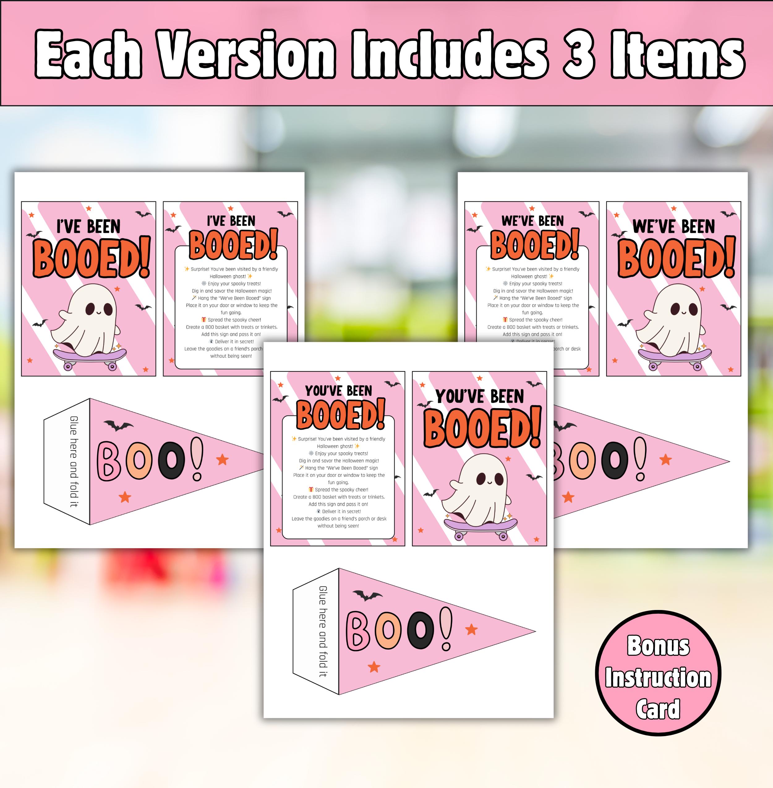 You've Been Booed Printable, Weve Been Booed Kit, Neighborhood ...