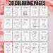 Valentines Day Printable Activity Bundle With Coloring Pages, Word ...