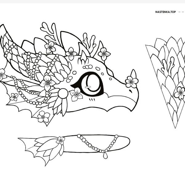 Printable Dragon Puppets - Etsy