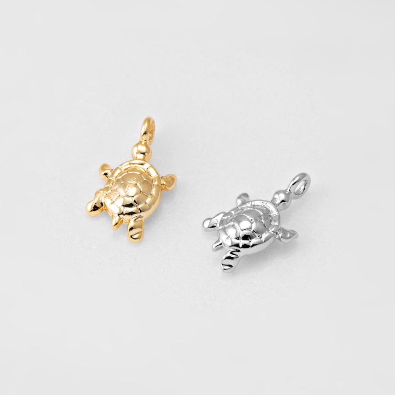 Turtle Real Gold - Etsy
