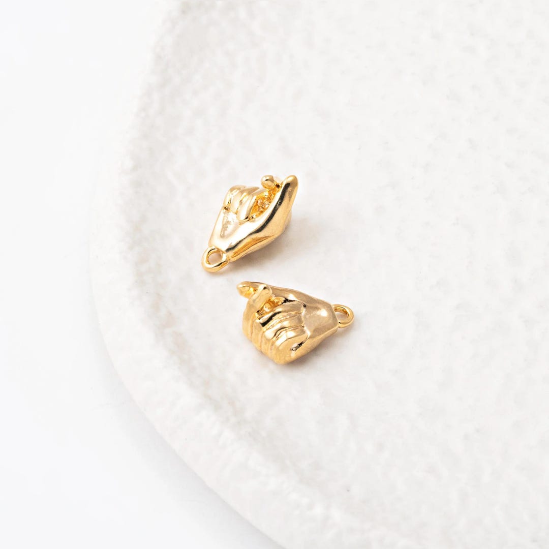 2PCS - Korean Hand Heart Gesture Charm, Love Gesture Hand Pendant, Idol ...
