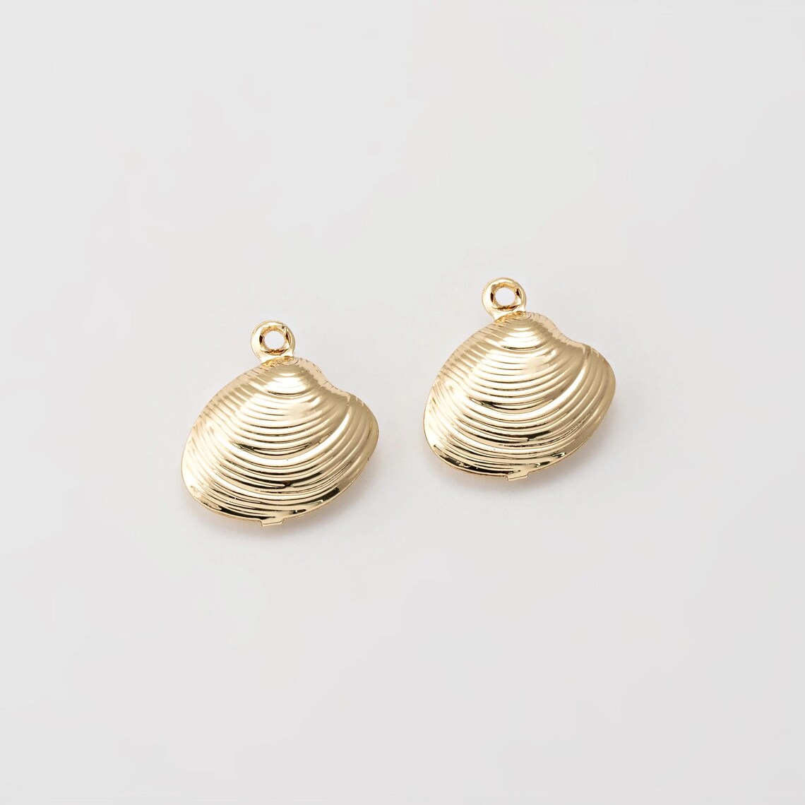 4PCS - Shell Pendant, Mini Seashell Dangle Charm, Minimalist Jewelry ...