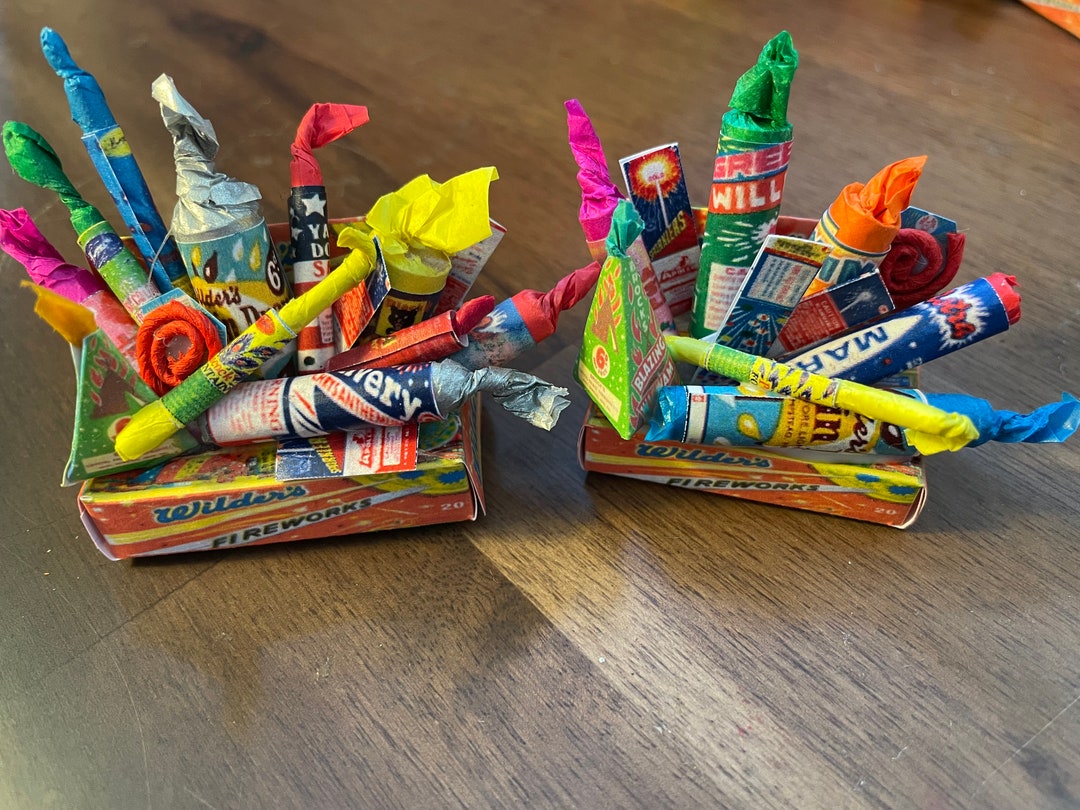 Dolls House Miniatures - Firework Counter(2 Sizes) - Etsy