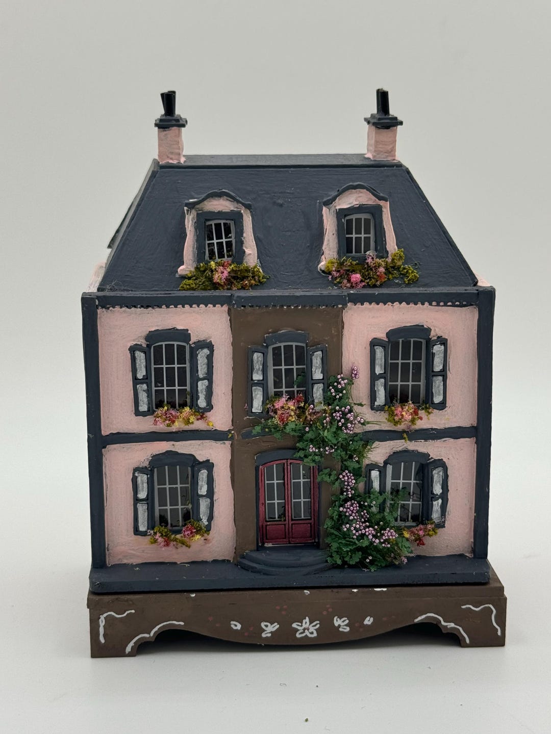 DOLLS HOUSE MINIATURES 1/144th /1:144th / Dutch Scale House With Stand ...