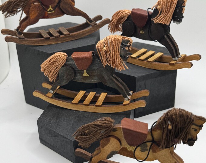 15 Inch Doll Toys. Wooden Pram and Horse for Your Doll Room. Dollhouse ...