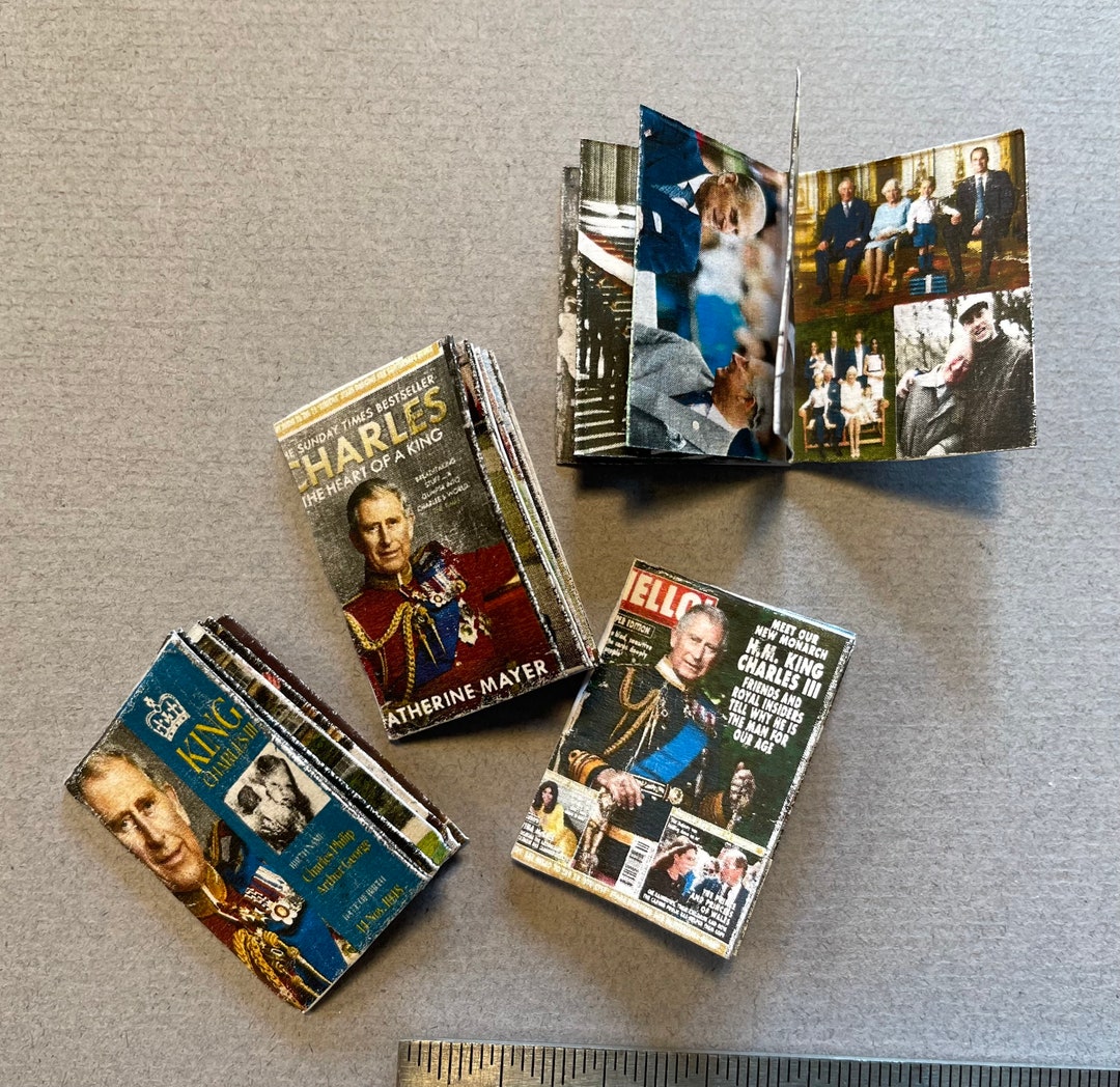 Dolls House Miniatures - Royal - King Charles III Coronation - Openable ...