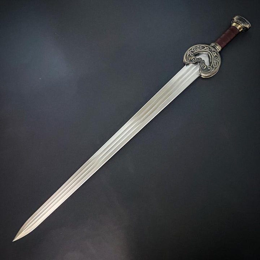 Handcrafted Herugrim Sword Replica | King Theoden Inspired Viking Blade ...