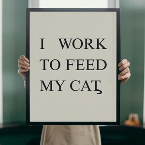 Elevate Your Workspace With Motivational Phrase for Cat Lovers ...