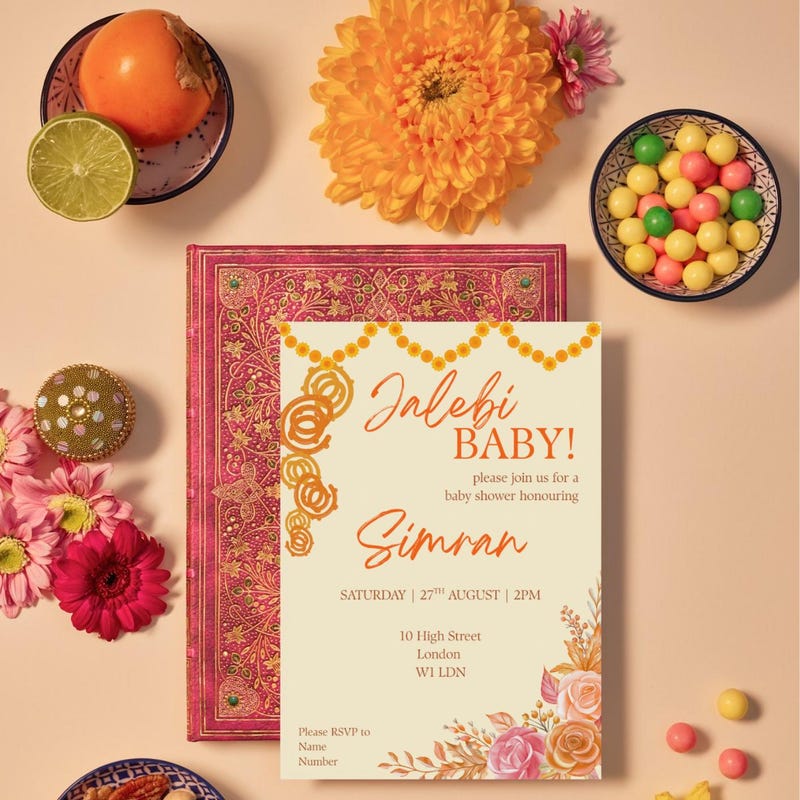 Jalebi Baby Shower - Etsy