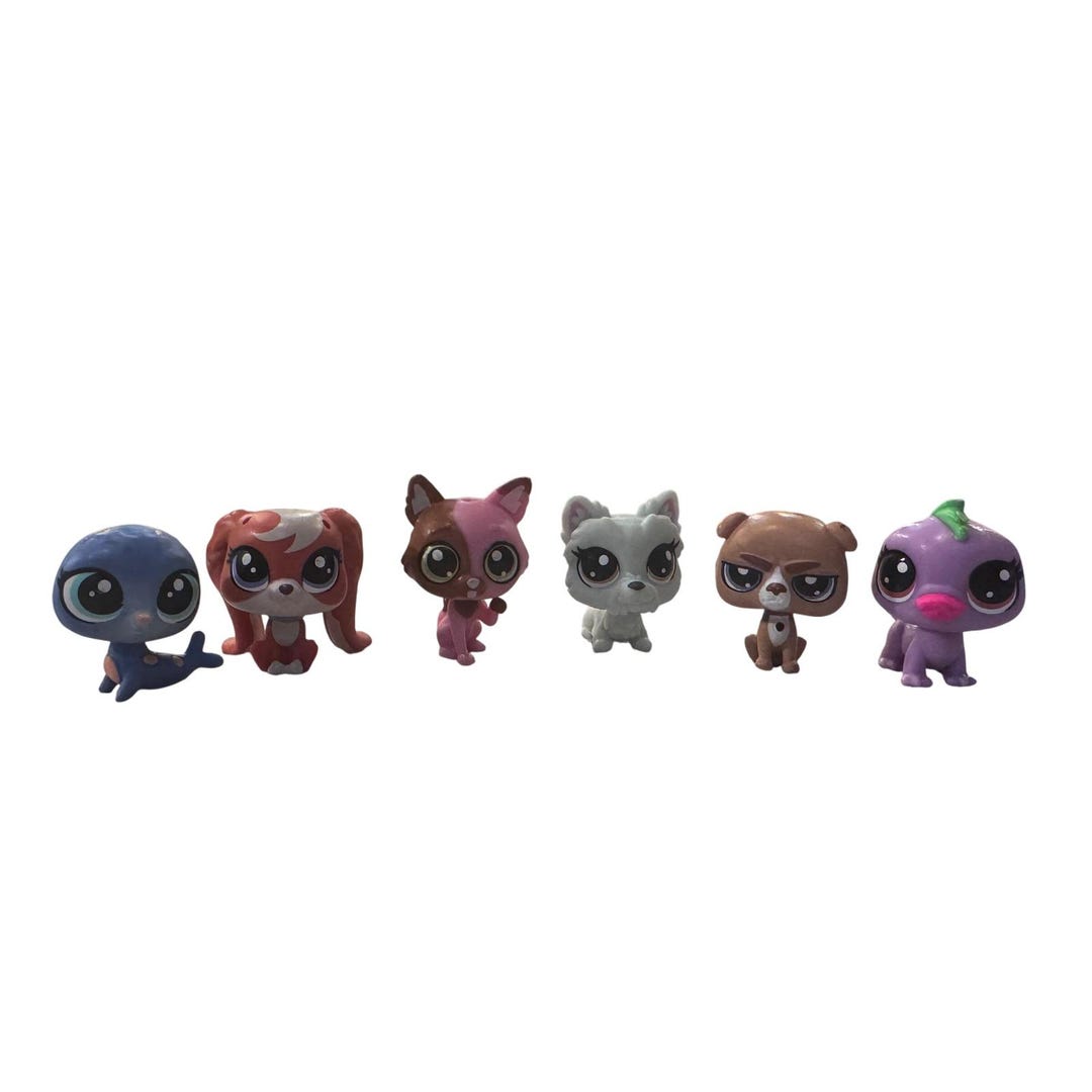 Littlest Pet Shop LPS Lot of 6 Older Miniature's About 1.25" EUC - Etsy