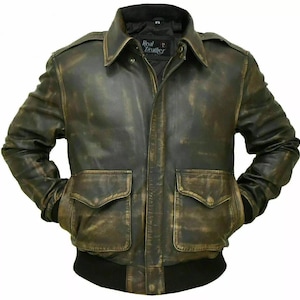 A2 Leather Jacket - Etsy A2 Leather Jacket - Etsy