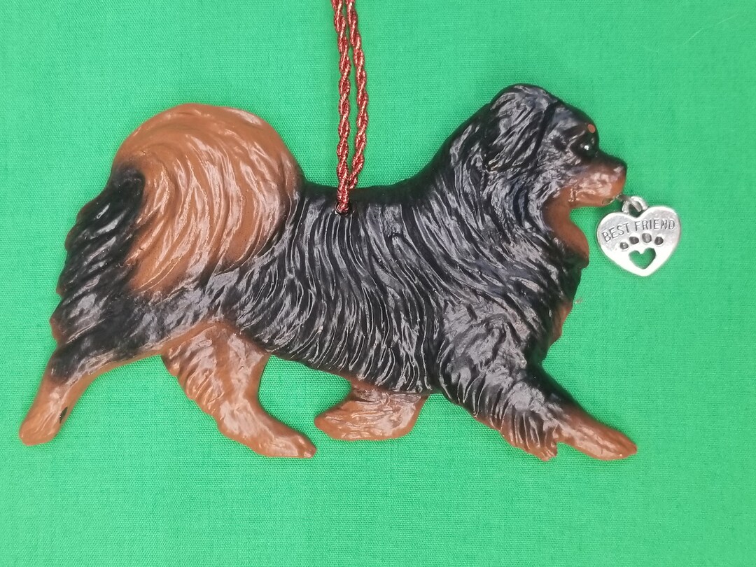 Tibetan Spaniel Christmas Ornament/hot Diggity Dog/home and Living/home ...