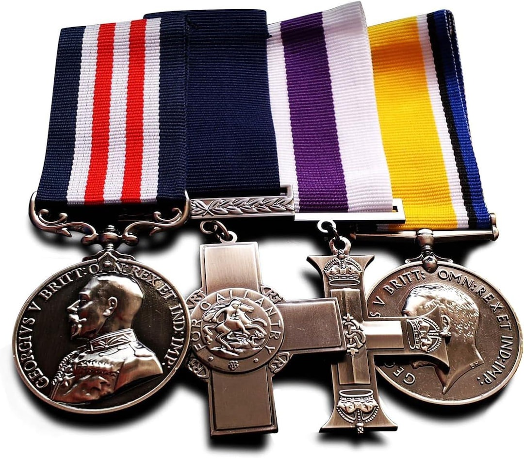 Military Medals Set , George Cross , Military Cross , British Medal ...