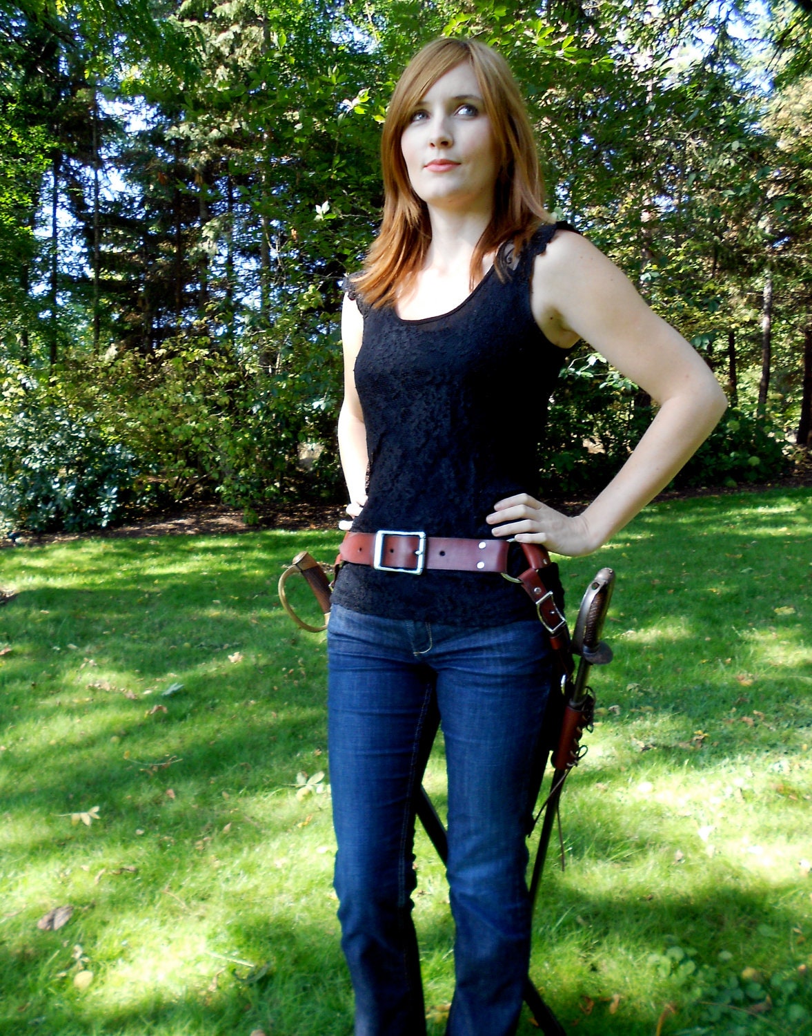 Custom Dual Sword Belt - Etsy Australia