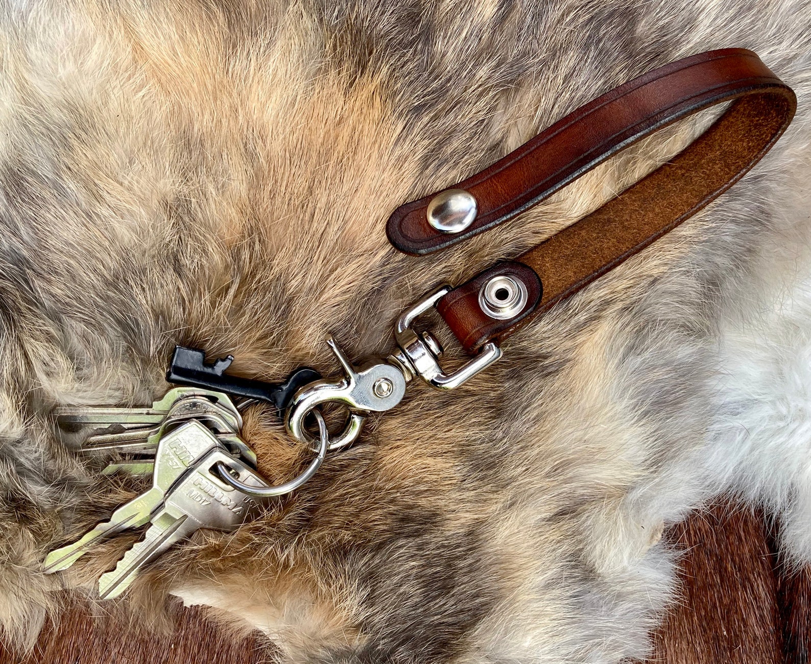 Leather Key Band | Etsy